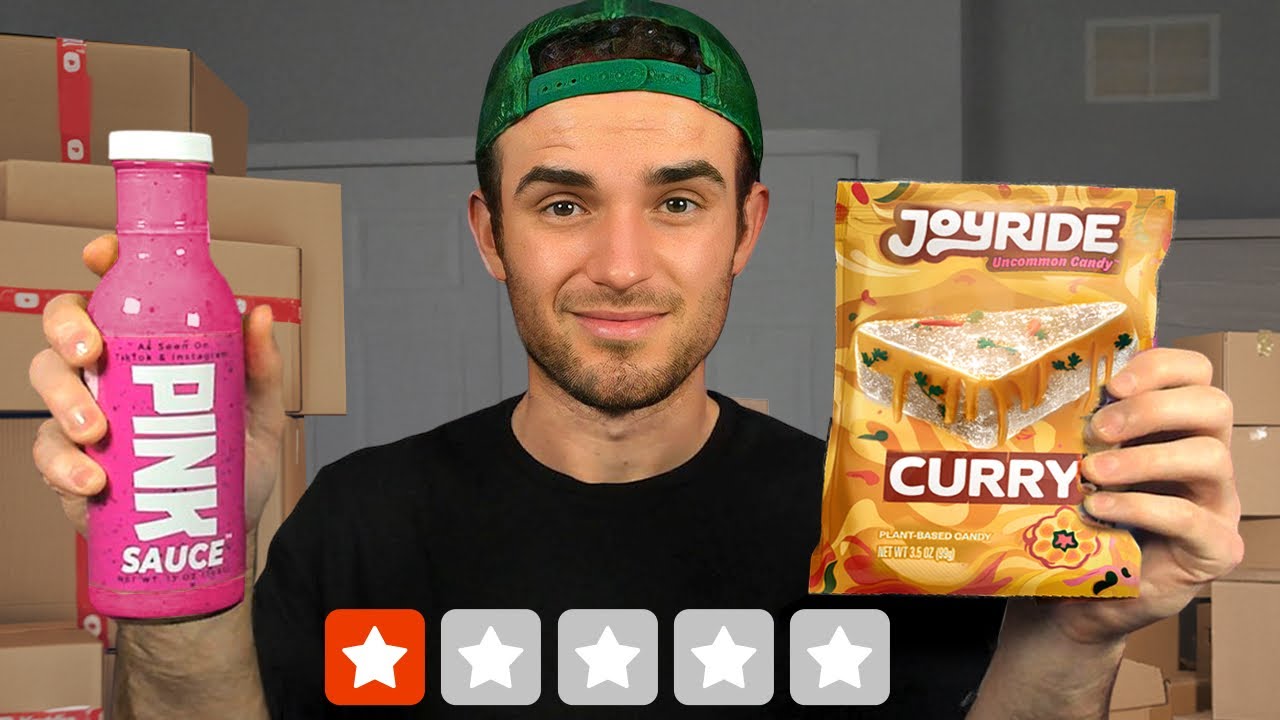 (YouTuber): I Tried 1-Star YouTuber Products - AMFPRODUCTION