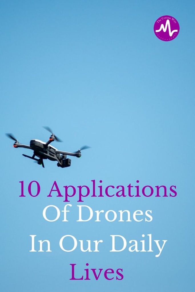 drone; 10 Applications Of Drones In Our Daily Lives - SUPRADRONE